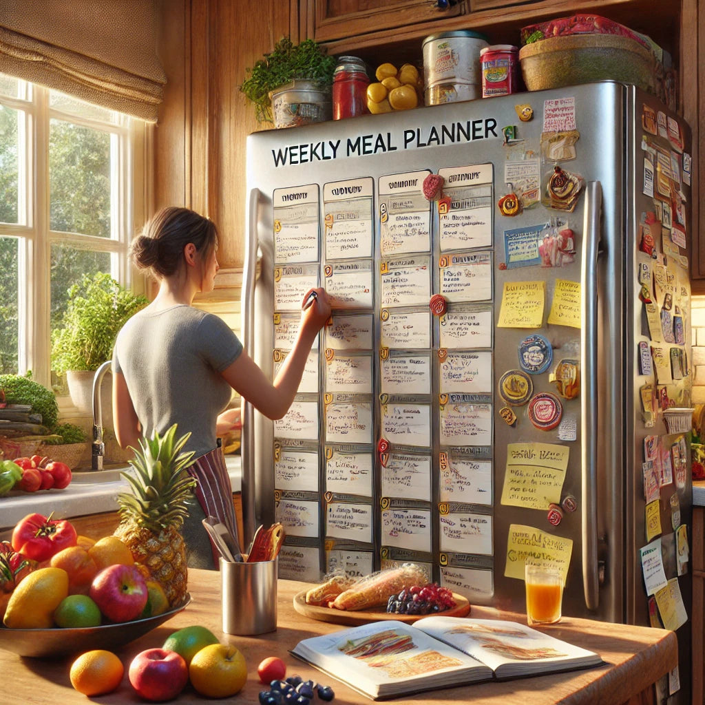 How to plan your weekly menus?